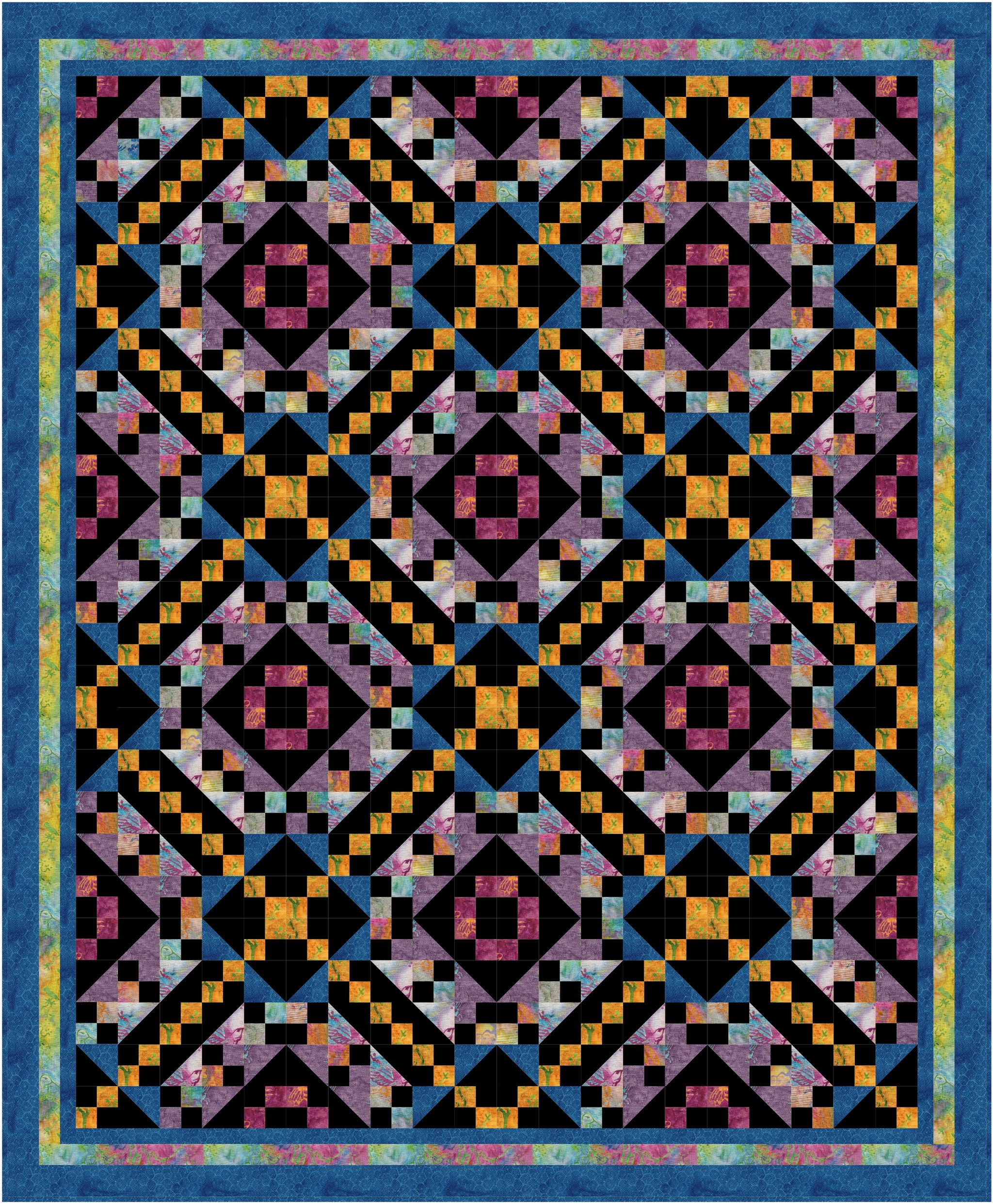 CROSSED PURPOSES @ Quilt Pattern By Jerry Stube Designs – The Quilters ...